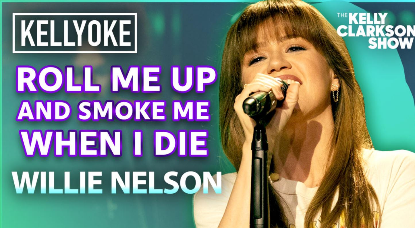 Kelly Clarkson "Roll Me Up and Smoke Me When I Die" - Megan on the radio